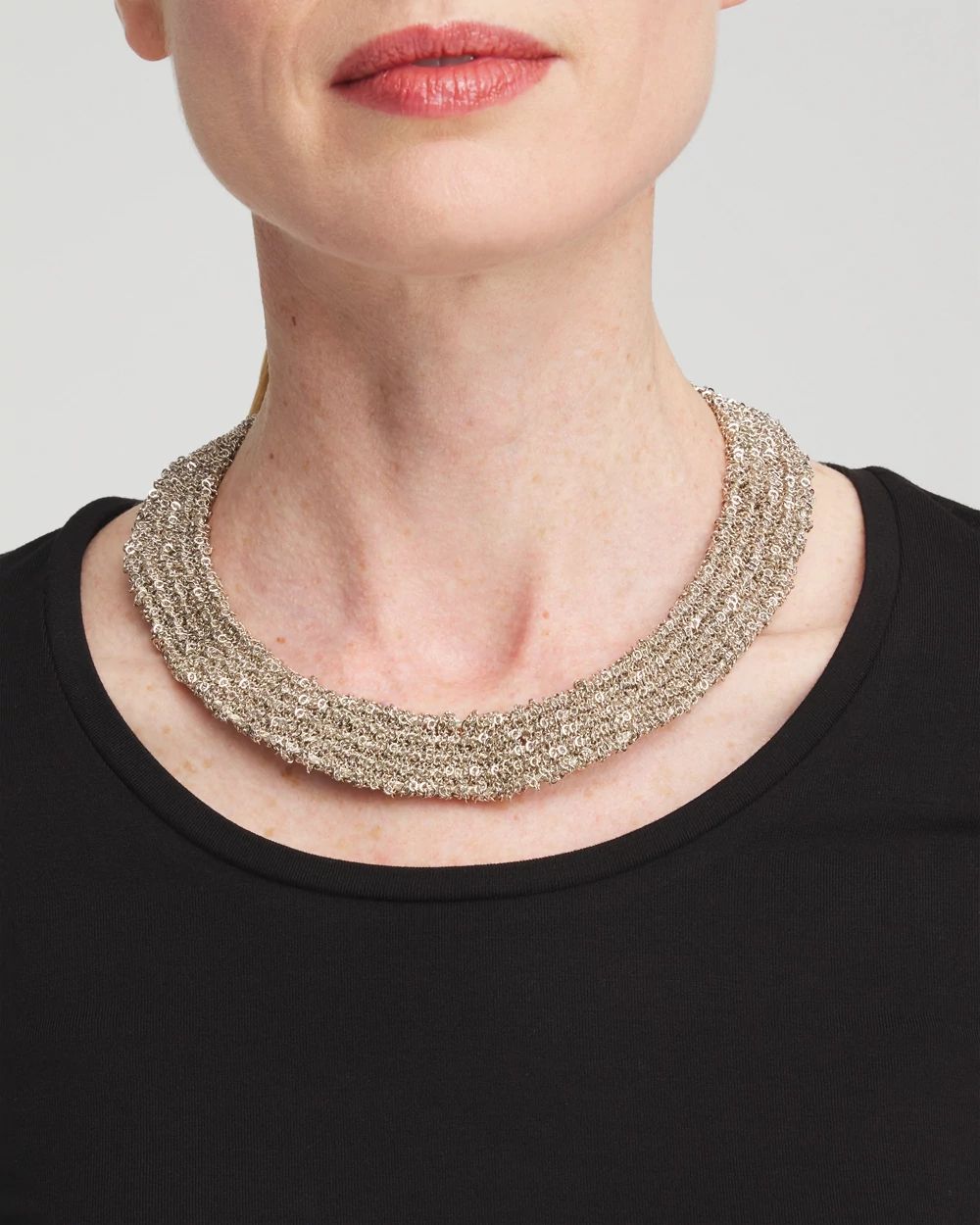Mesh Collar Necklace | Chico's
