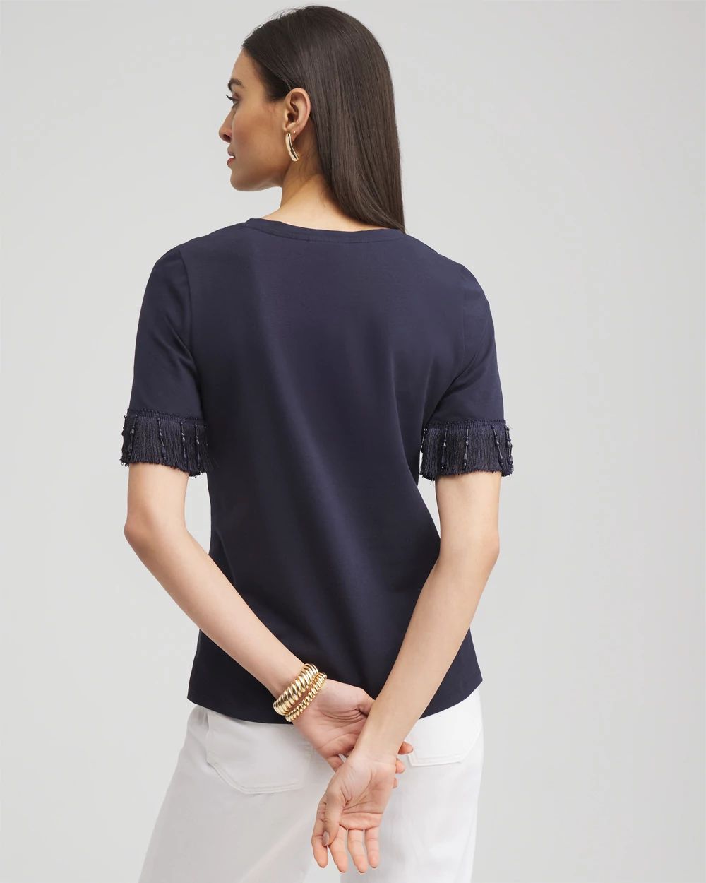 Fringe Trim Top | Chico's