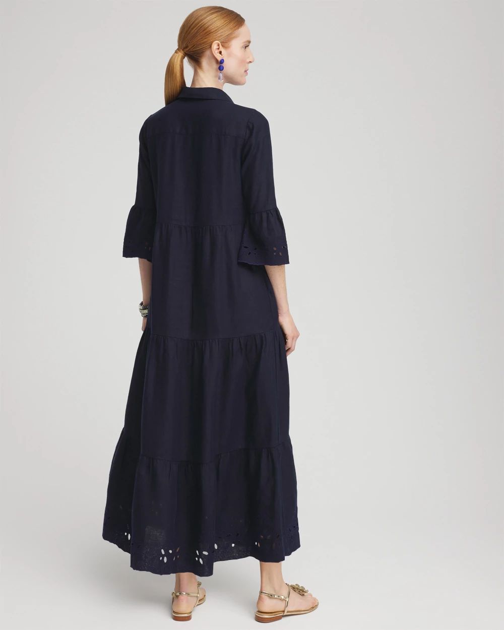 Linen Embroidered Sundress | Chico's