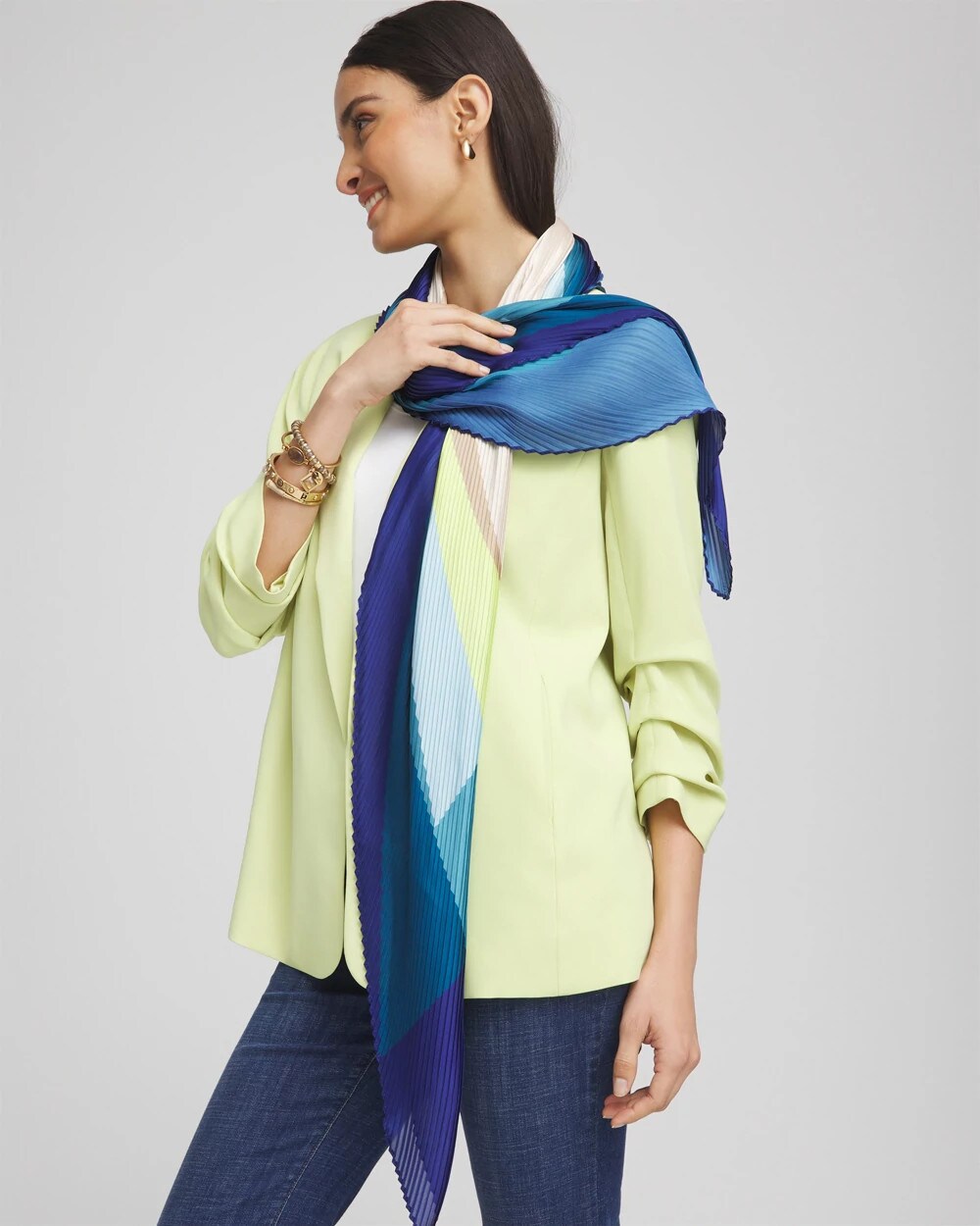 Diamond Satin Scarf | Chico's