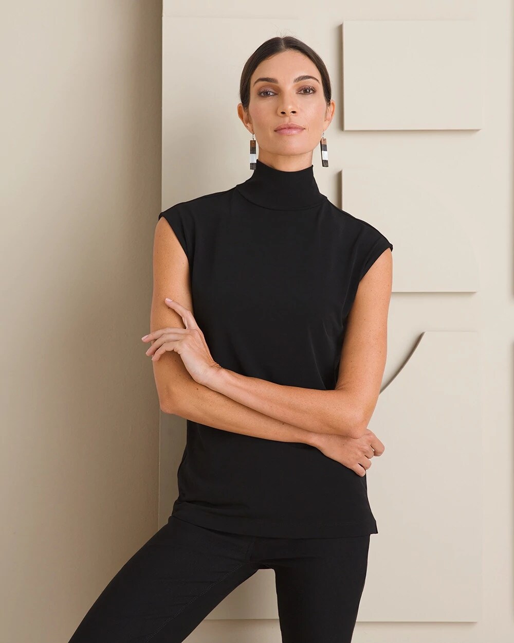 Easy Chic Mockneck Tank | Chico's