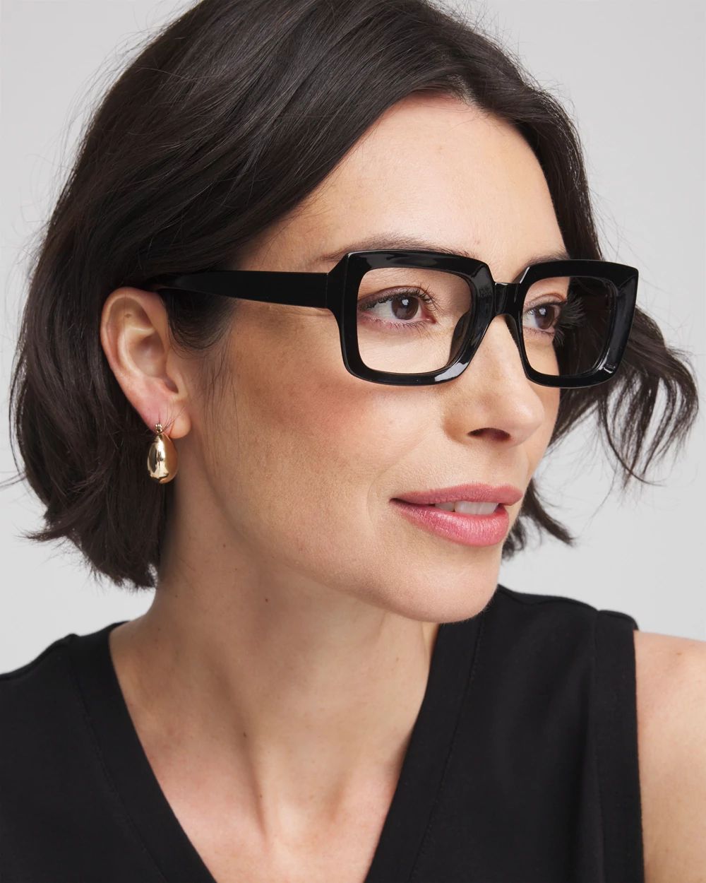 Black Square Solid Readers | Chico's