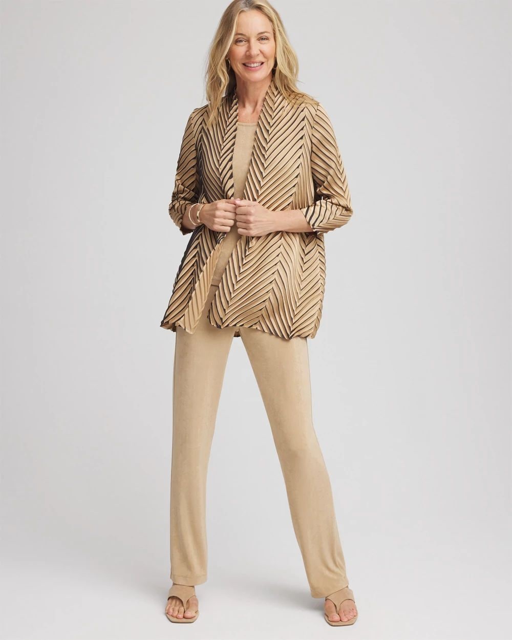 Travelers™ Collection Pleated Jacket | Chico's