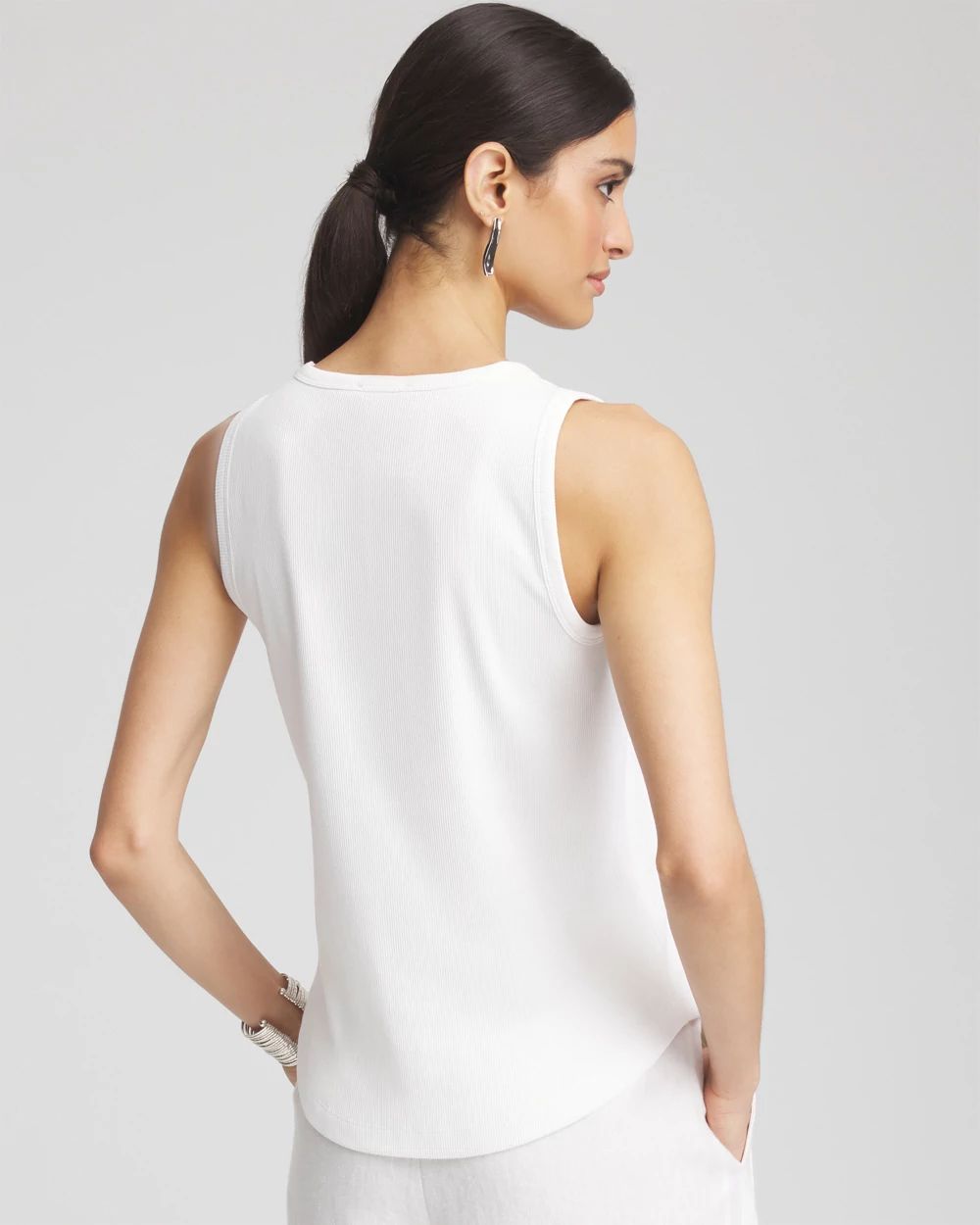 Paillette Palm Tree Tank | Chico's