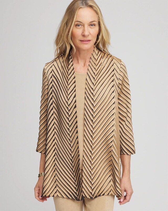 Travelers™ Collection Pleated Jacket | Chico's