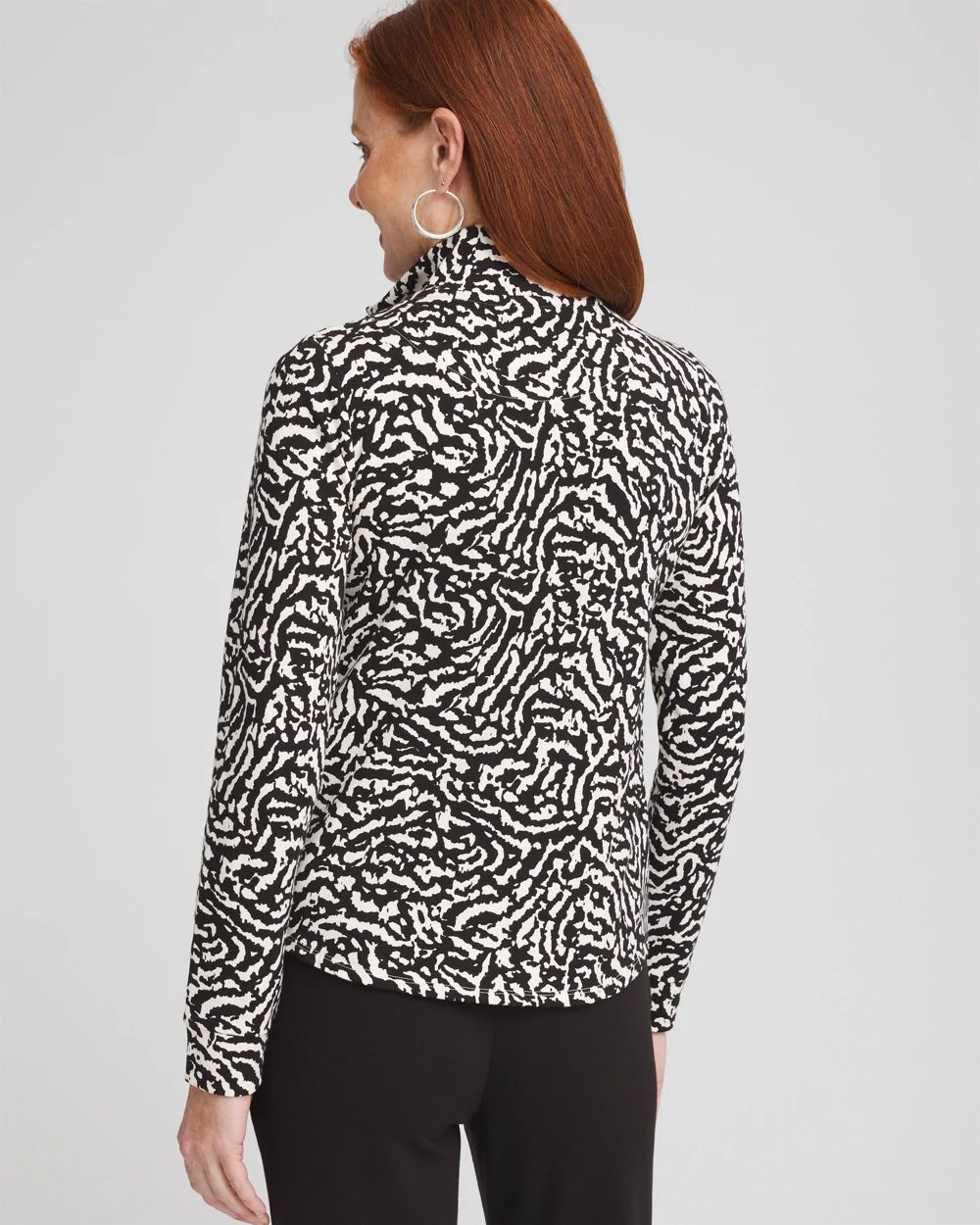 Zenergy® French Terry Half Zip Pullover Top | Chico's