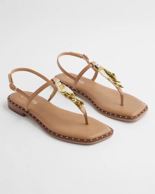 Parrot T-Strap Sandals | Chico's
