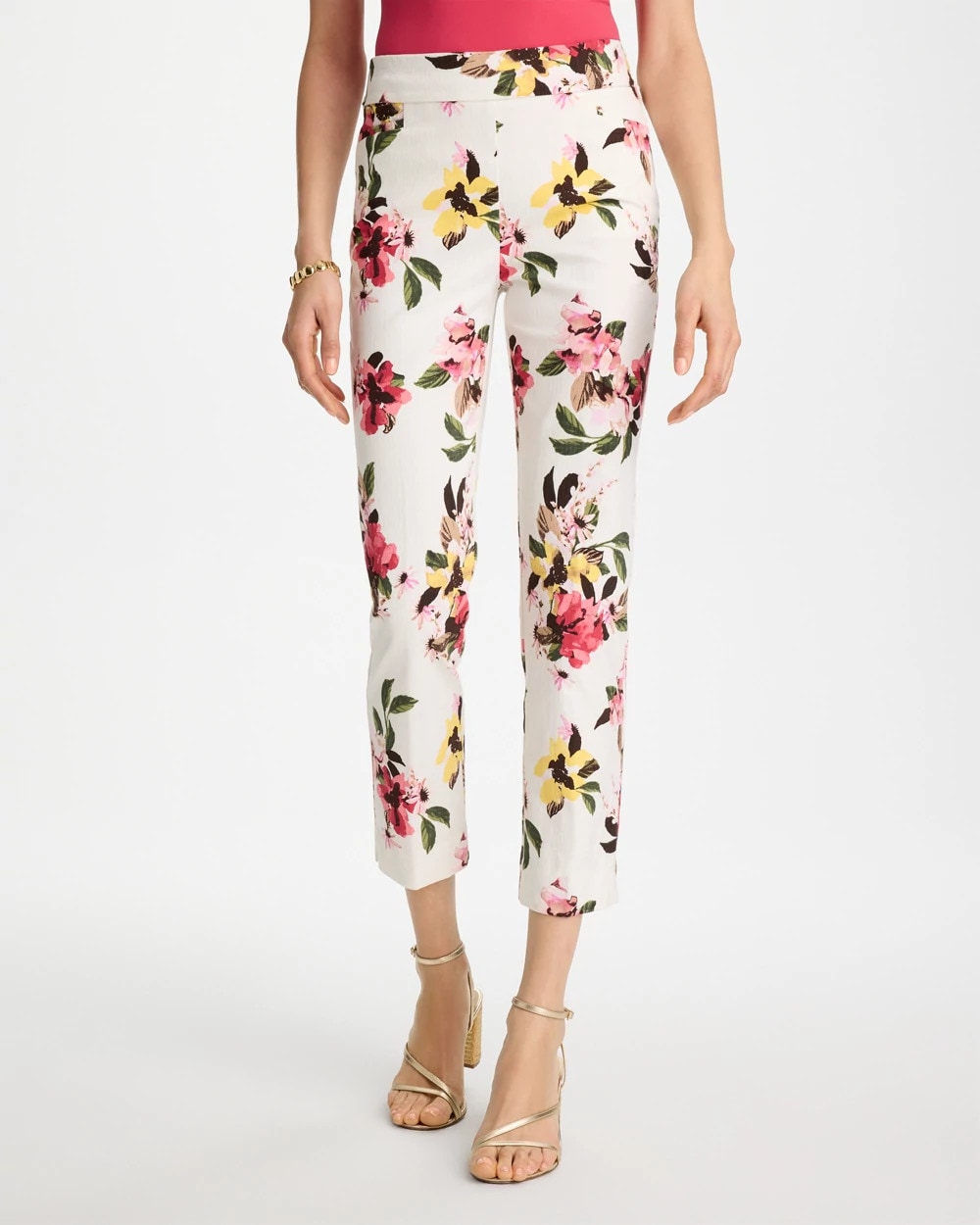 Brigitte™ Slim Mari Bloom Crop | Chico's