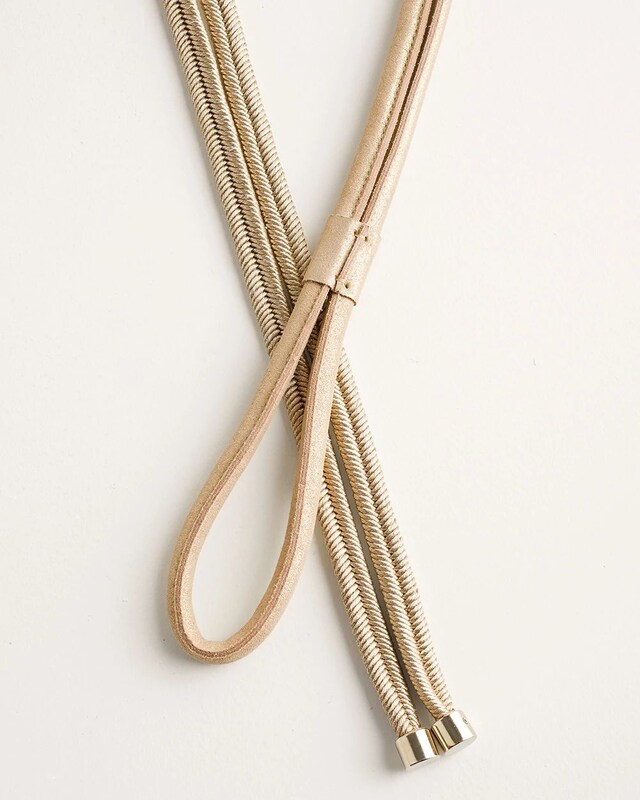 Metallic Pull-Through Belt | Chico's