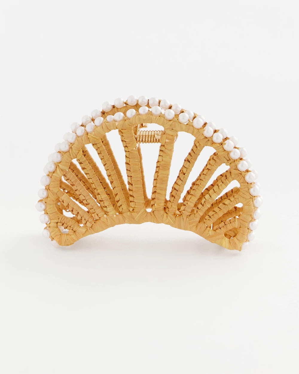 Embellished Raffia Hair Clip | Chico's
