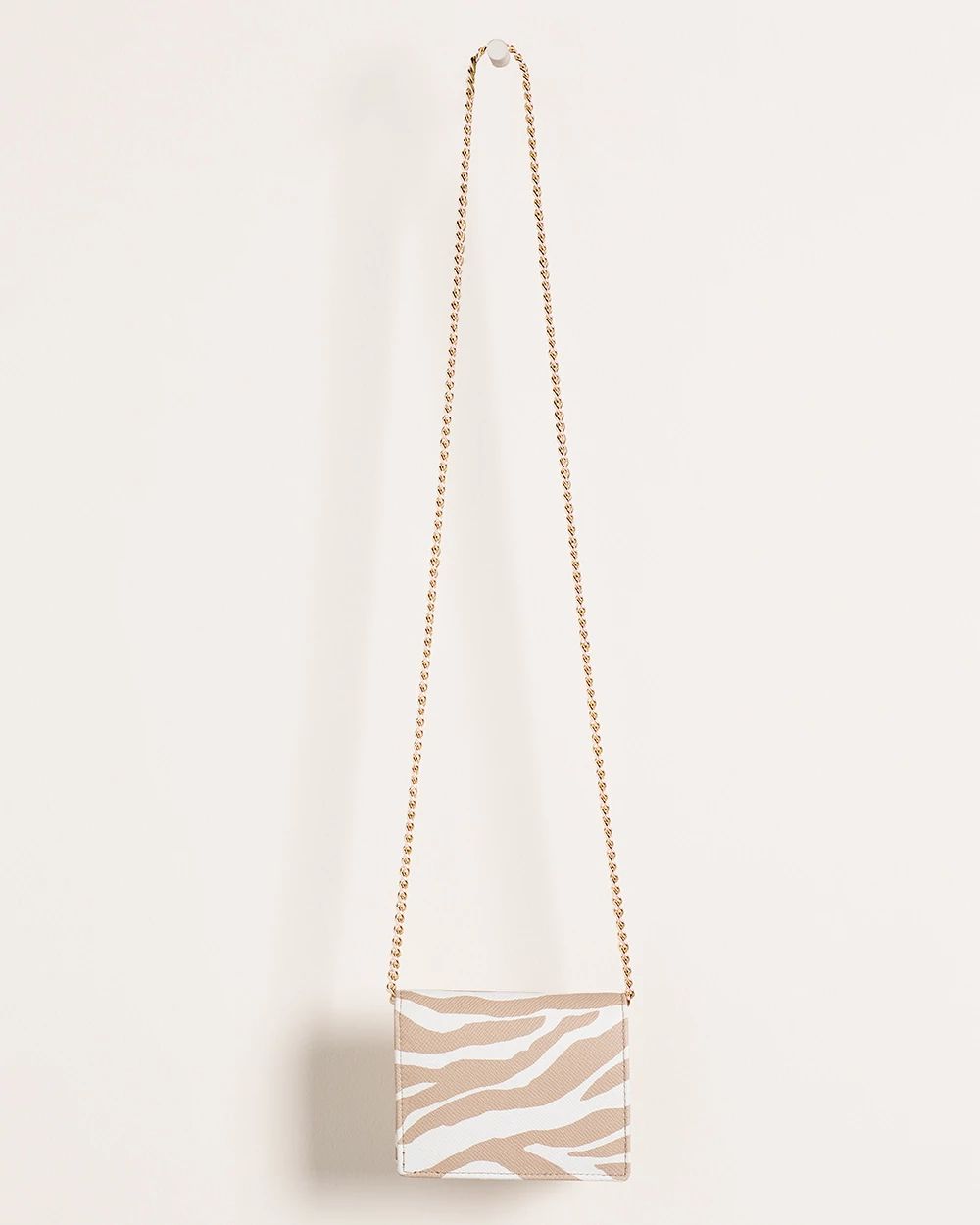 Zebra-Print Crossbody Wallet | Chico's