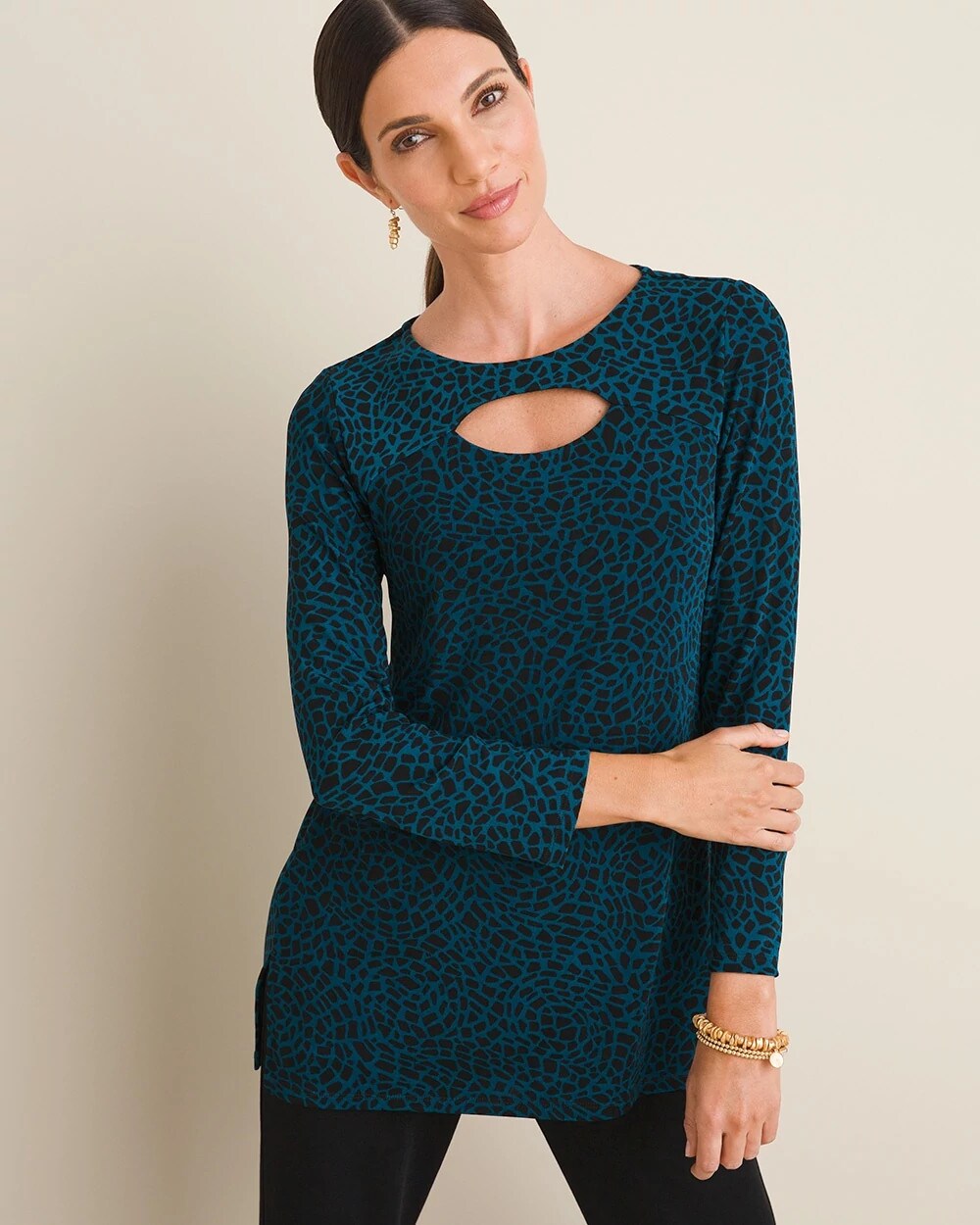 Travelers Classic Keyhole Top | Chico's