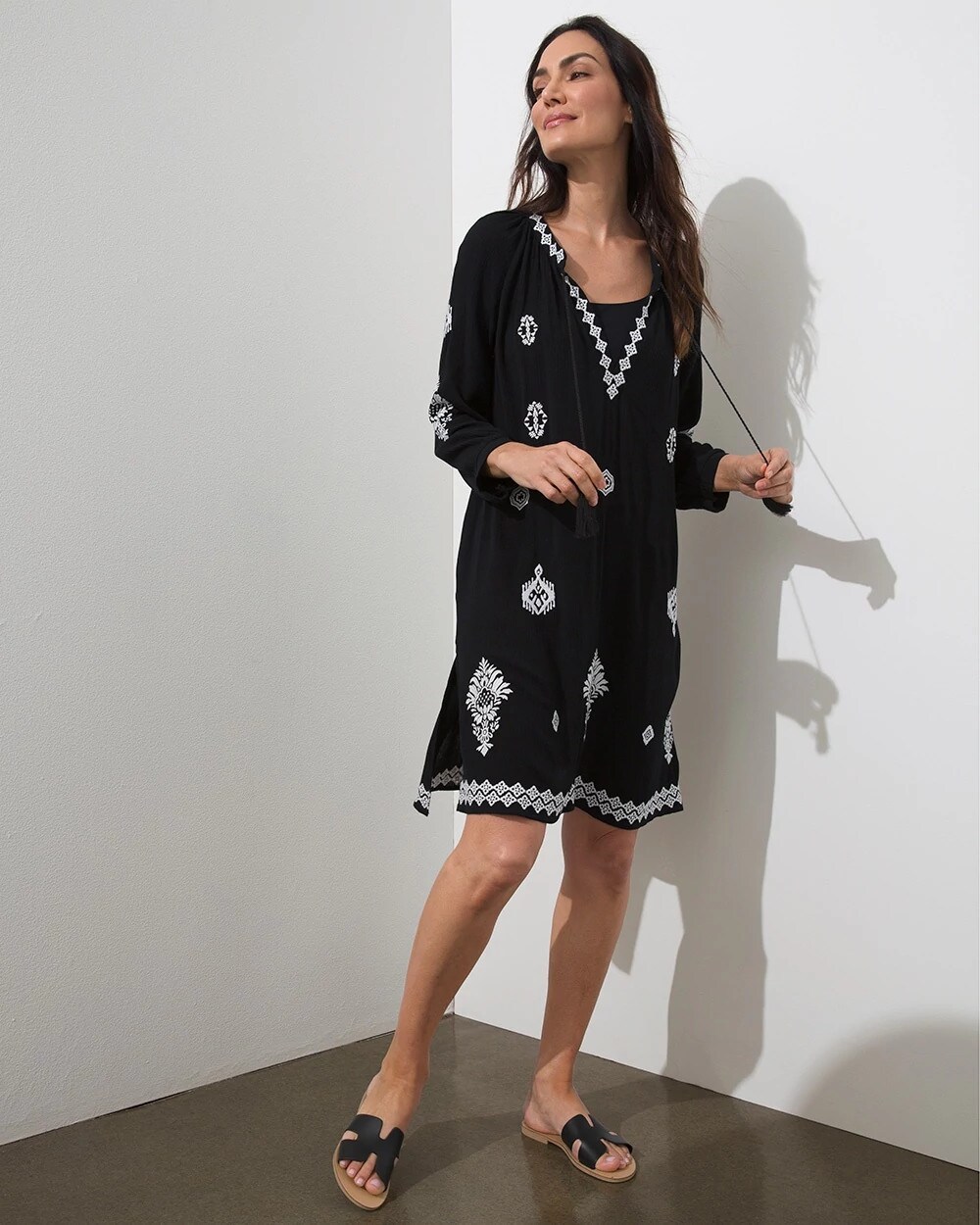 Embroidered Swim Dress Coverup | Chico's