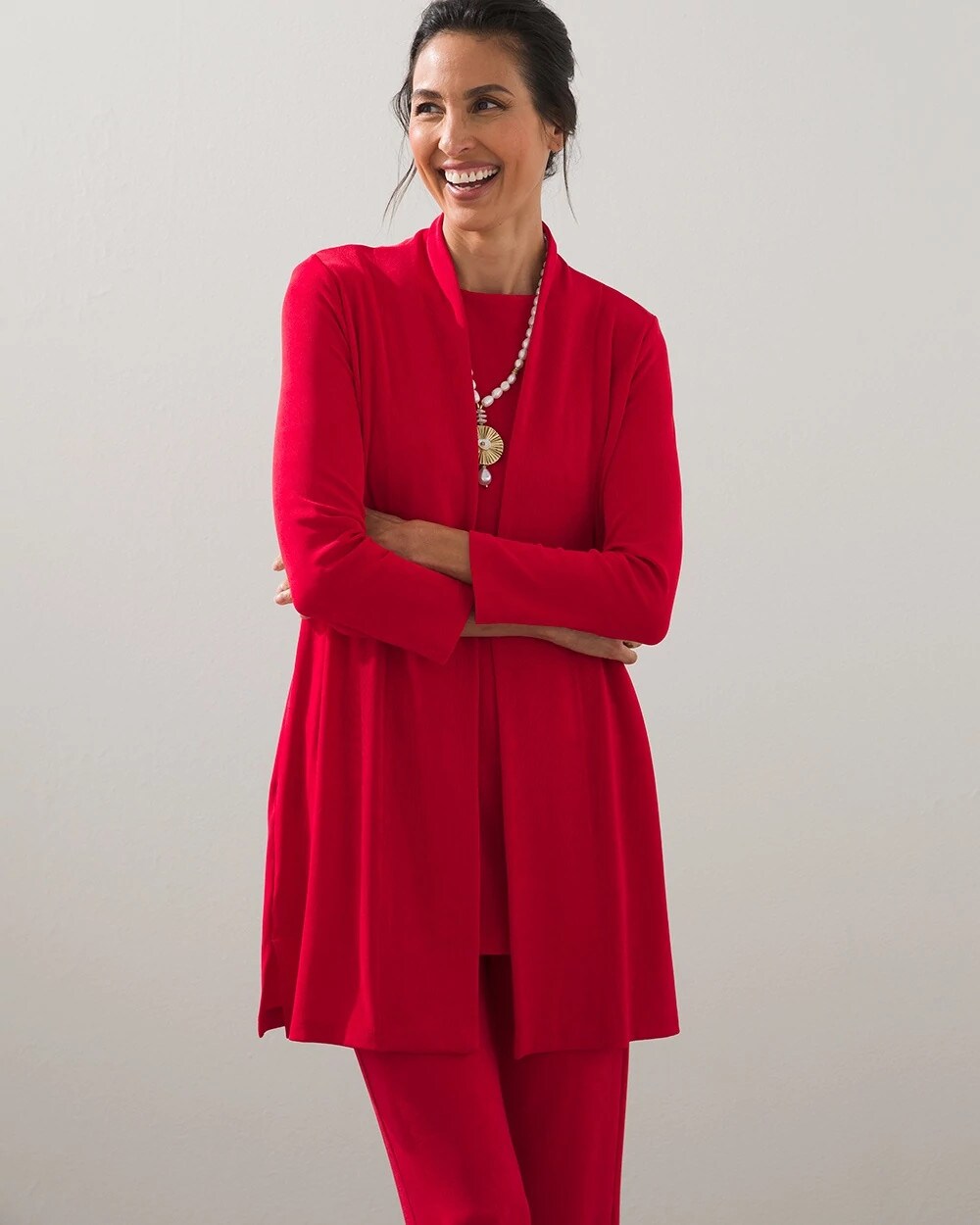 Travelers™ Long Knit Jacket | Chico's