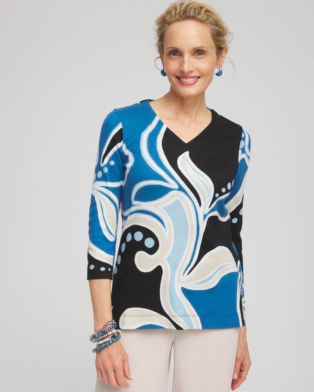 Swirl V-neck Tunic | Chico's