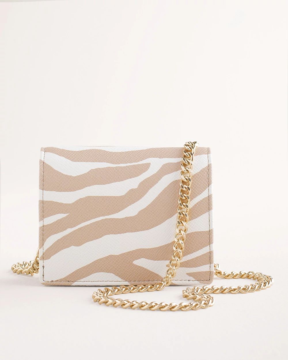 Zebra-Print Crossbody Wallet | Chico's