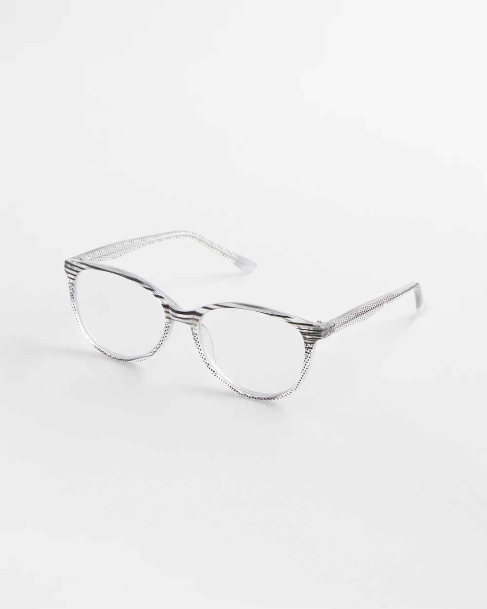 Stripe and Dot Purple Readers | Chico's