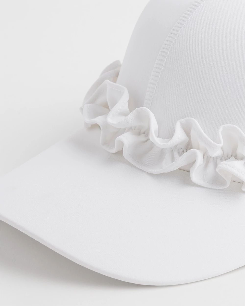 Neema UPF Ruffle Baseball Cap | Chico's