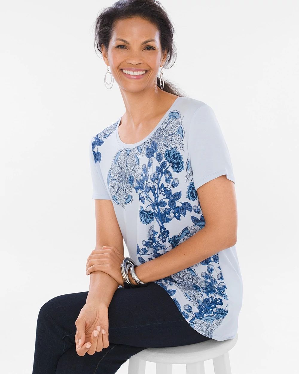 Dandy Floral Tee | Chico's