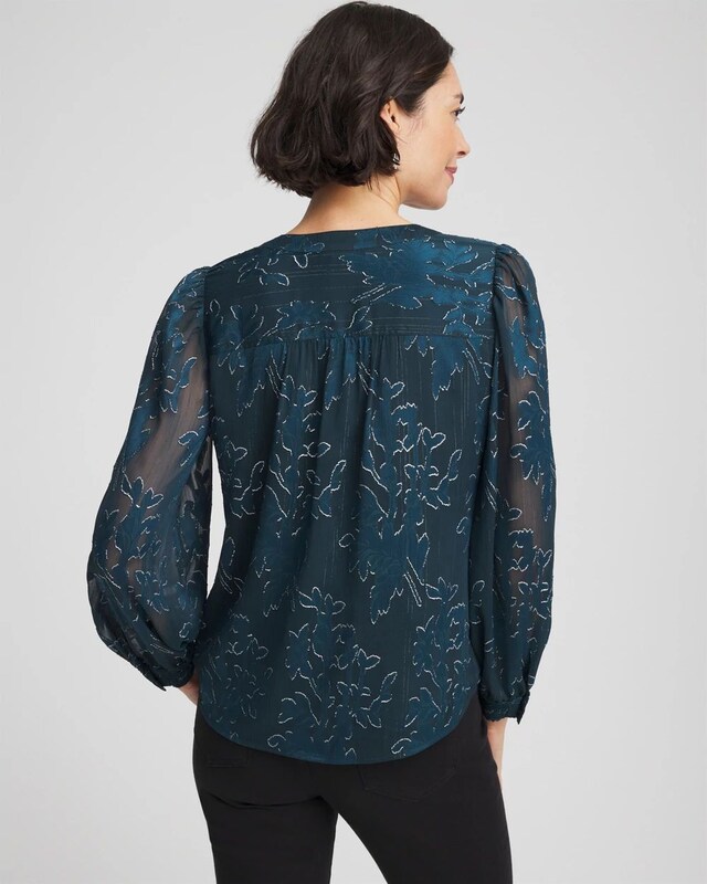 Novelty Texture Blouse | Chico's