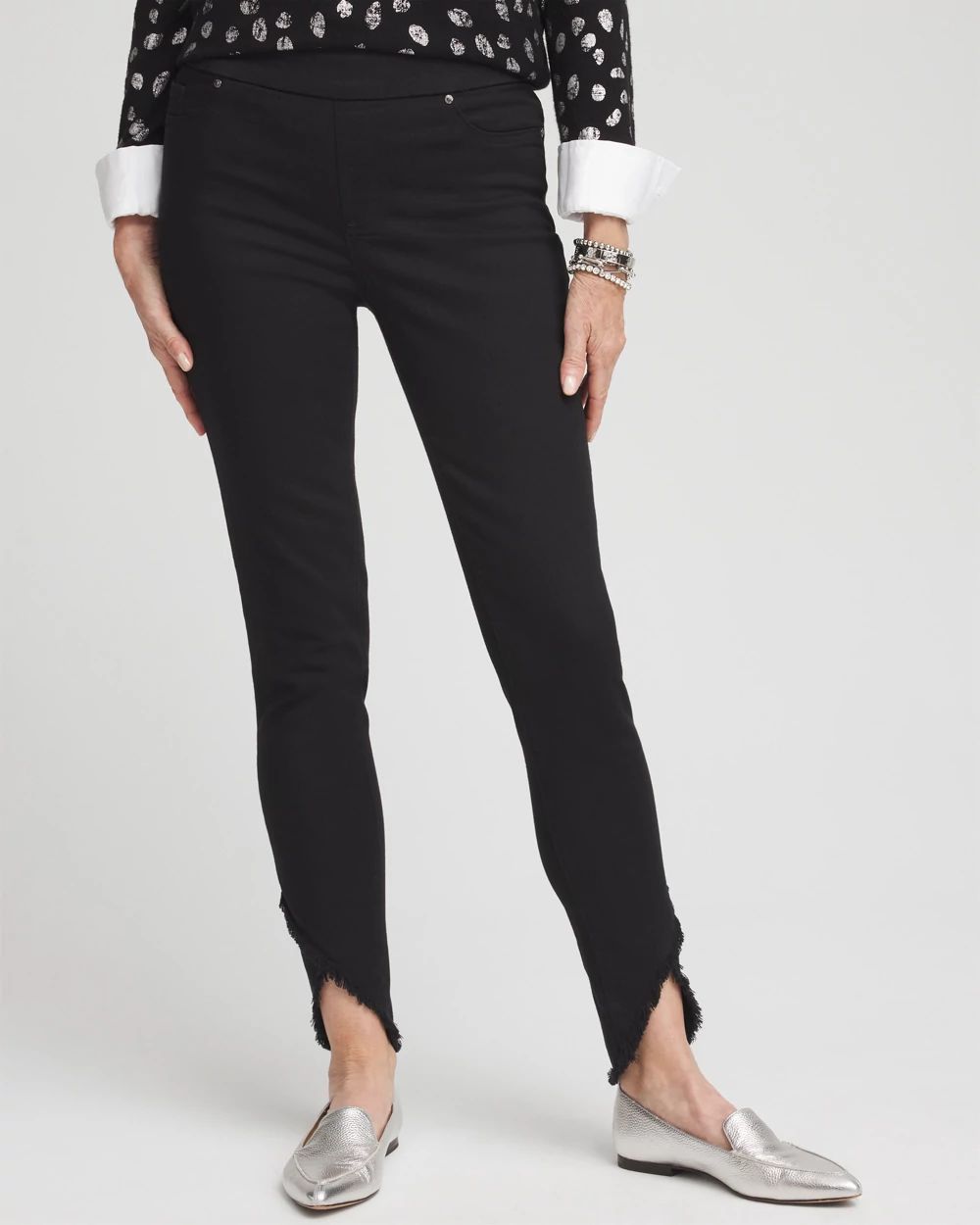 Tulip Hem Pull-On Ankle Jeggings | Chico's