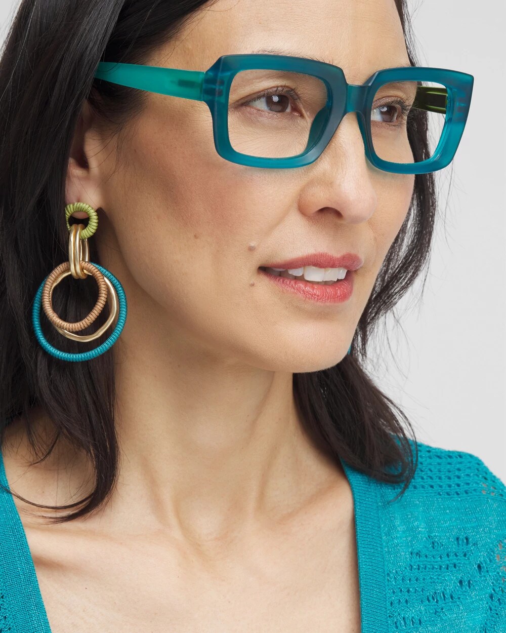Matte Teal Green Readers | Chico's