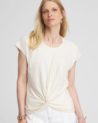 Inverted Knot Front Tee | Chico's
