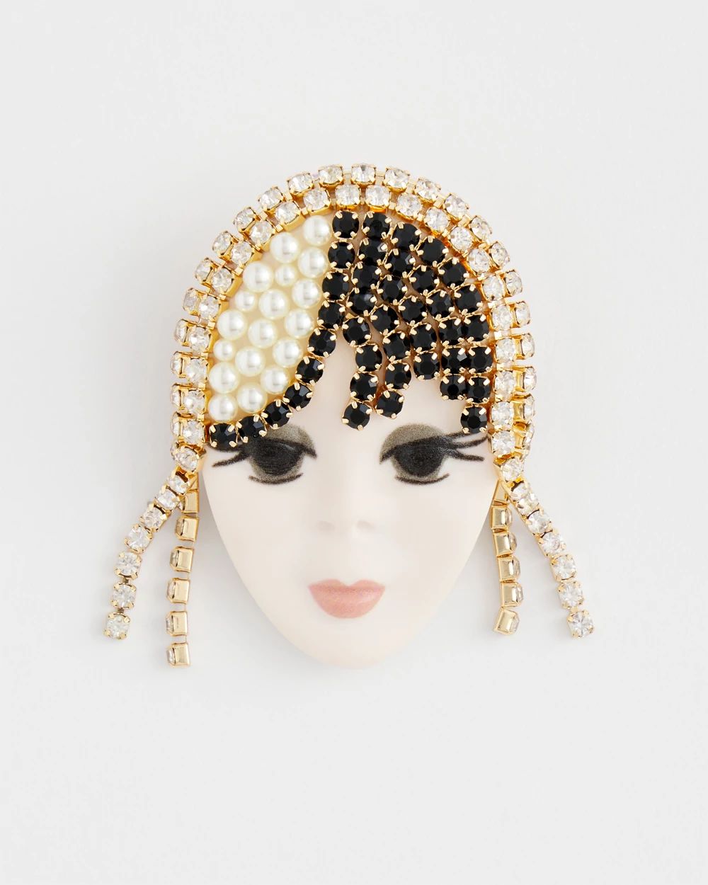 Flapper Girl Brooch | Chico's