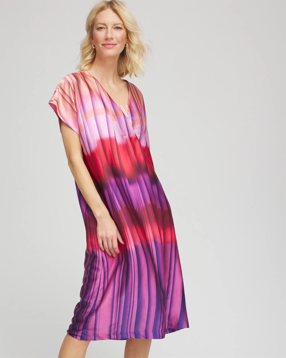 Gottex Golden Hour V-Neck Cover Up Dress | Chico's