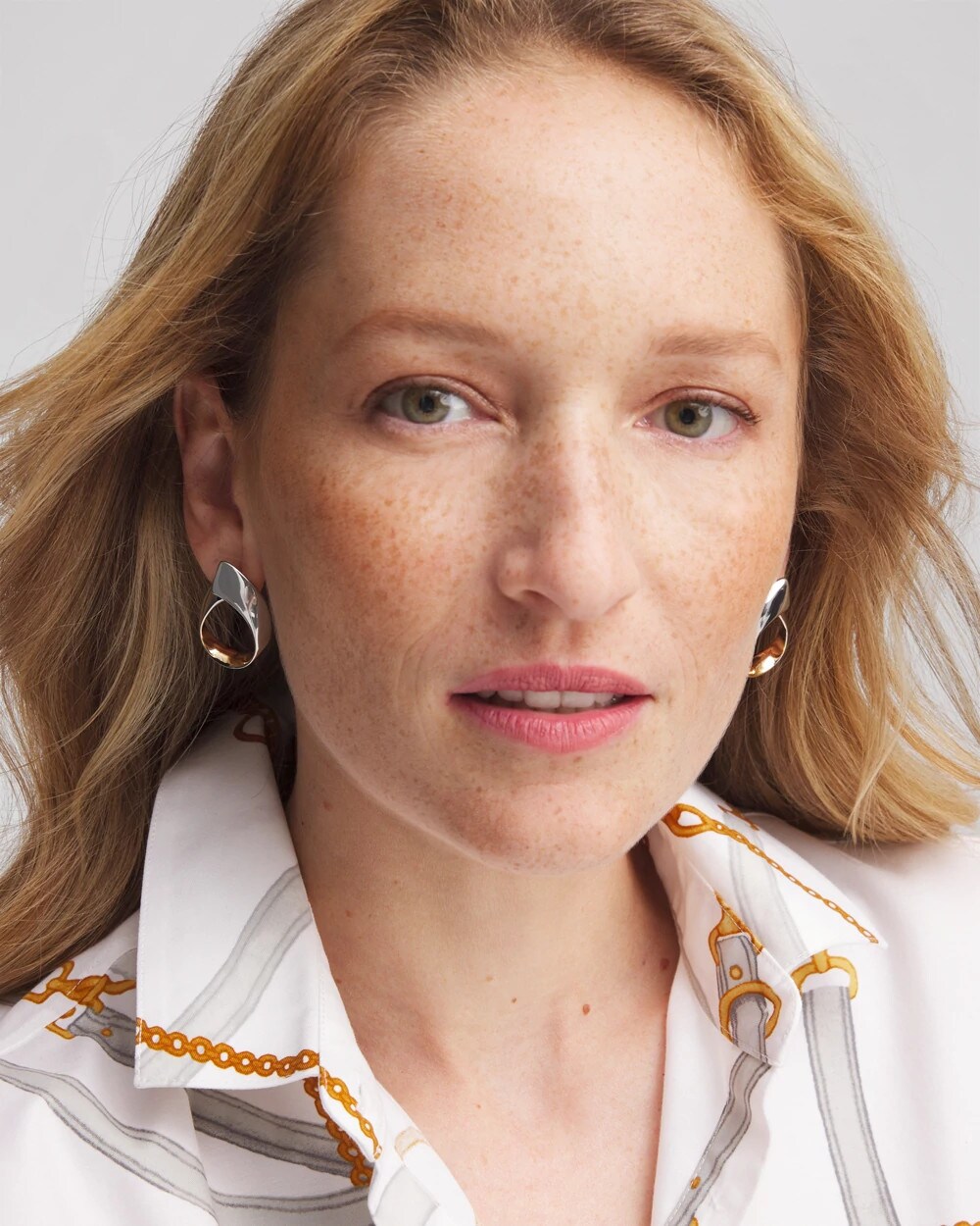 No Droop™ Mixed Metal Twist Earrings | Chico's