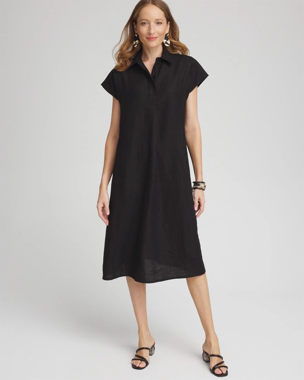 Linen Popover Sheath Dress | Chico's