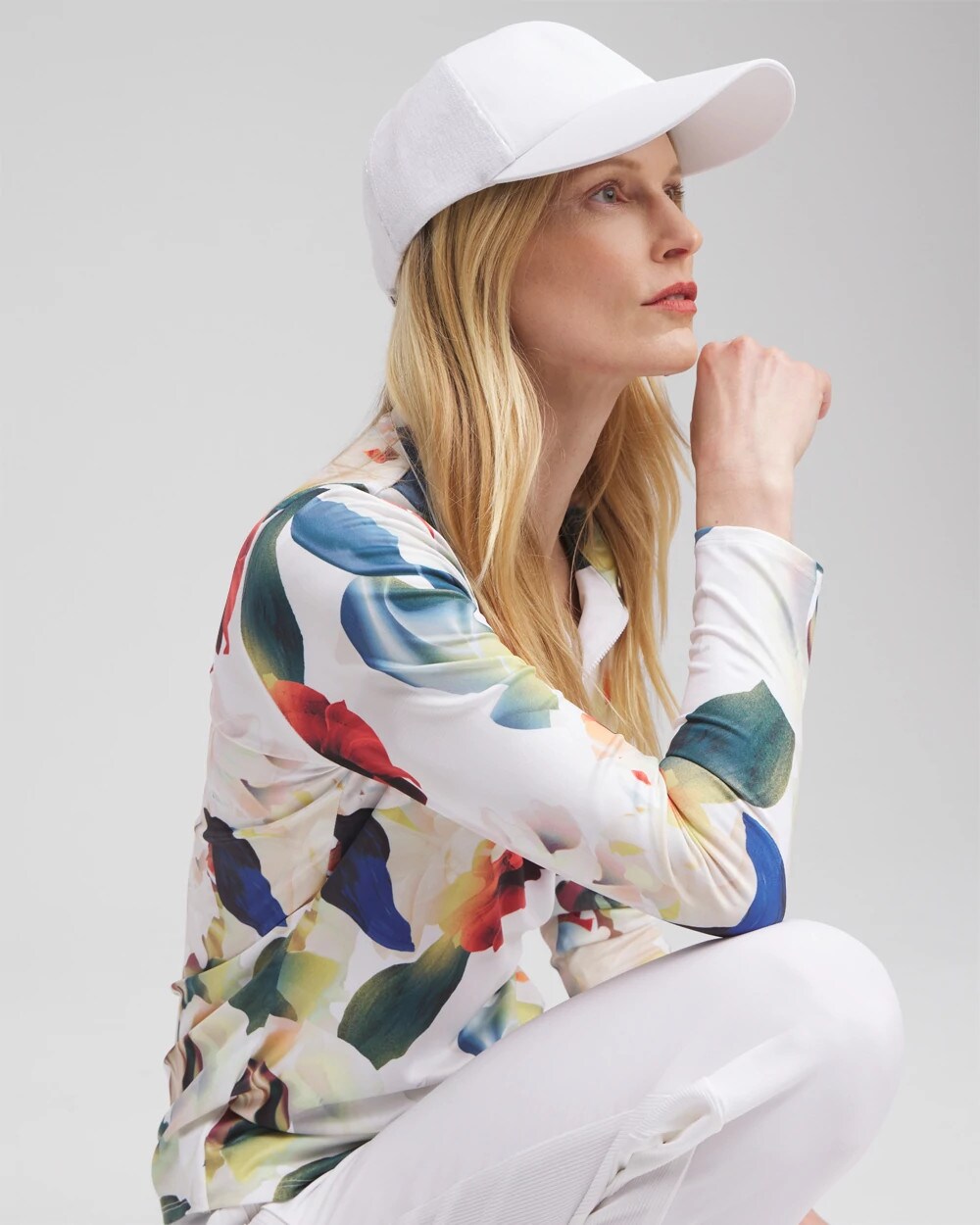 Neema Sequin Baseball Cap | Chico's