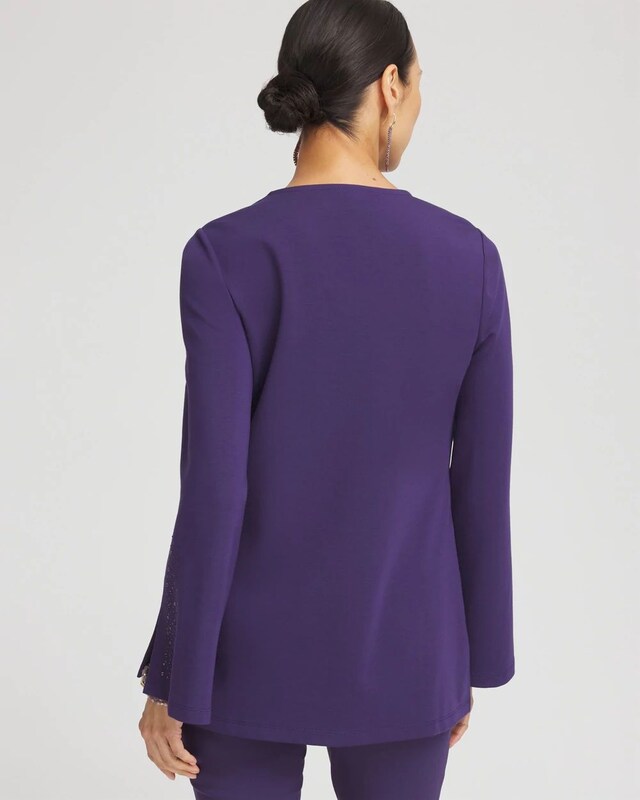 Embellished Ponte Tunic | Chico's
