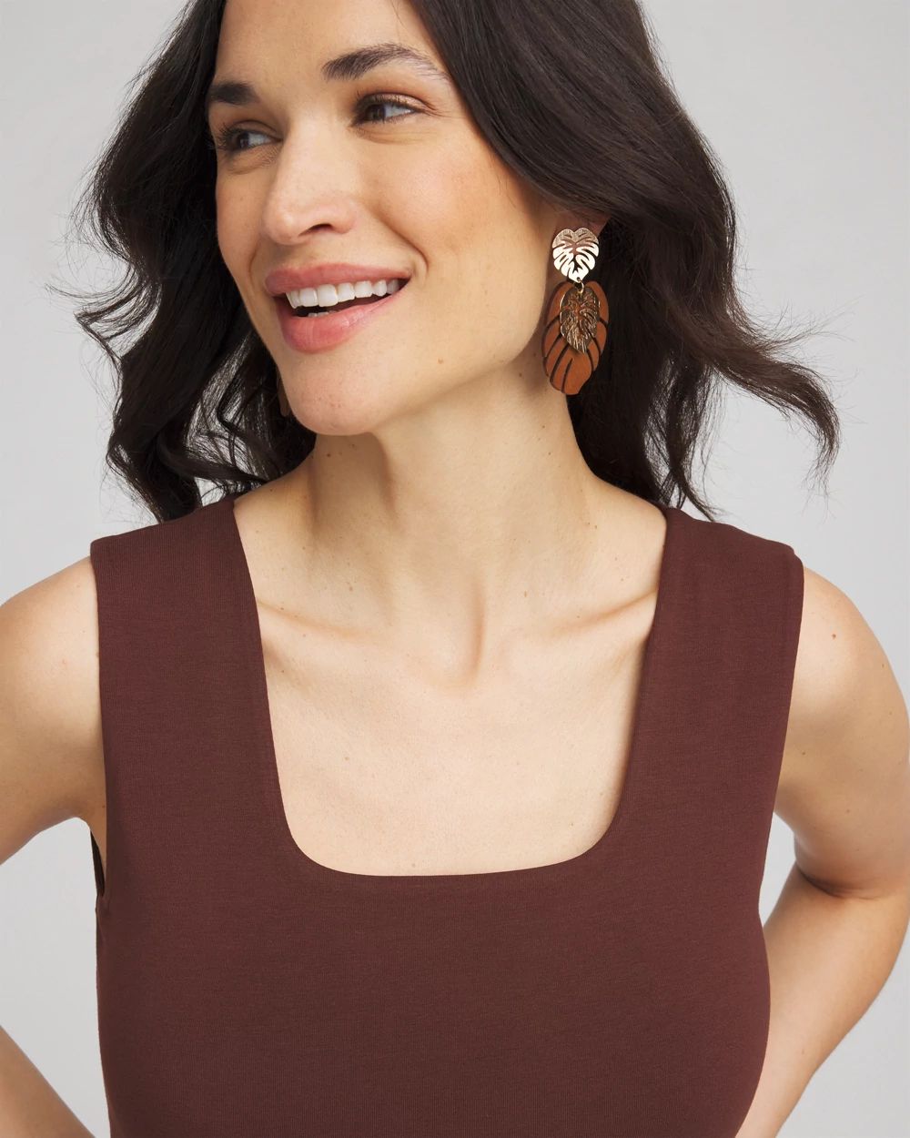 Contour Cotton™ Square Neck Tank | Chico's