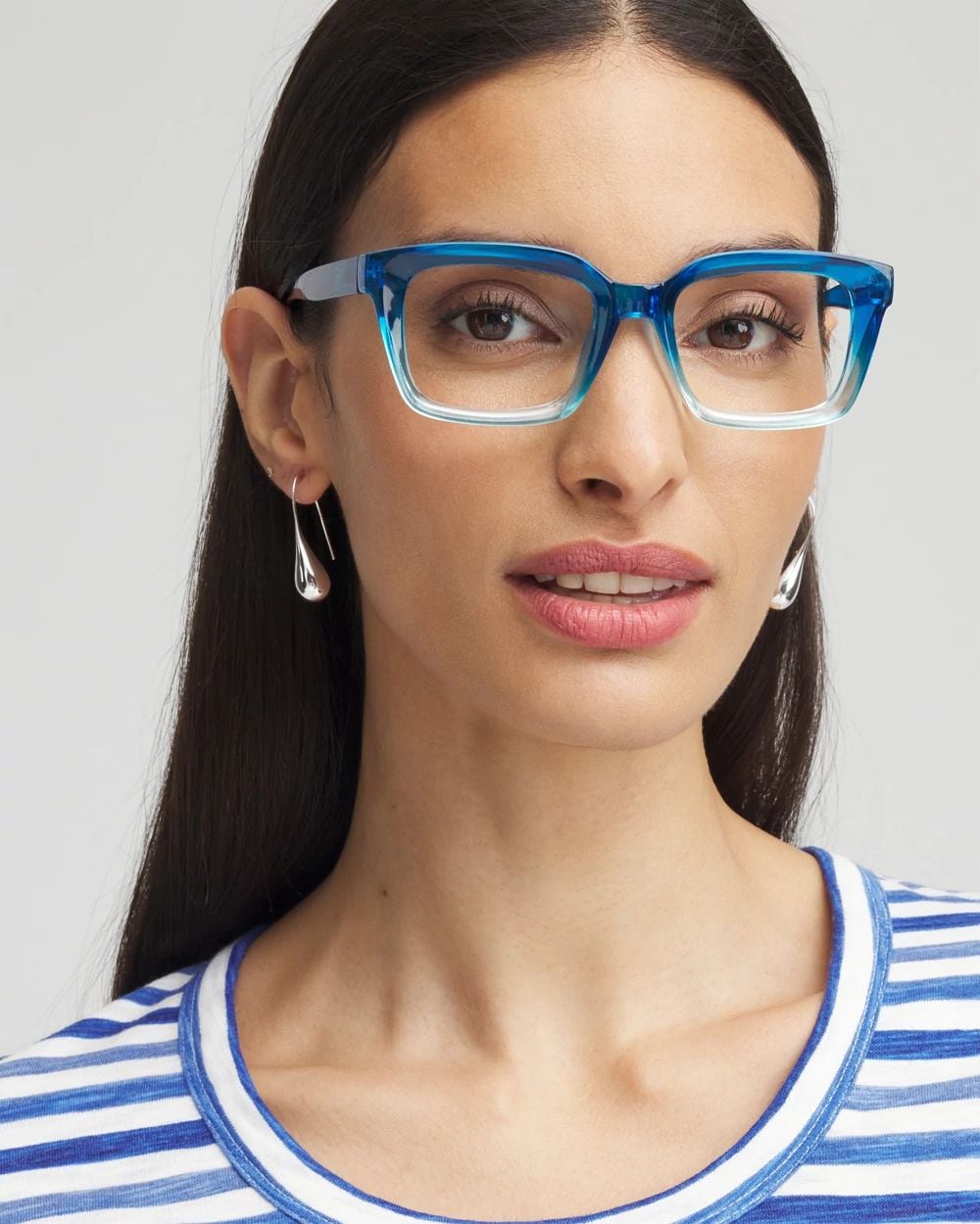 Blue Ombre Square Readers | Chico's