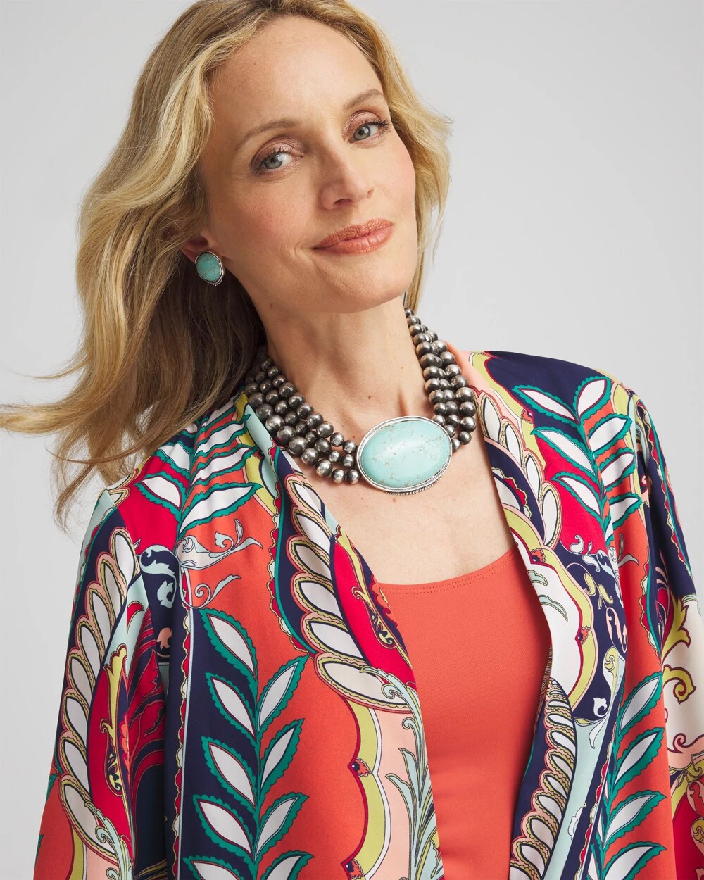 Turquoise Howlite Pendant Necklace | Chico's