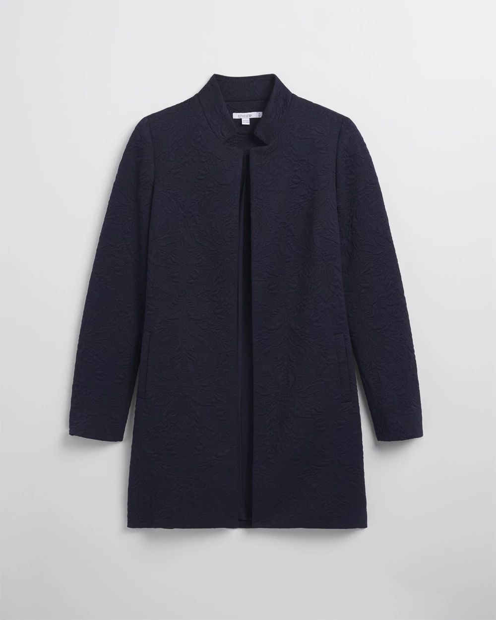 Floral Jacquard Knit Topper | Chico's