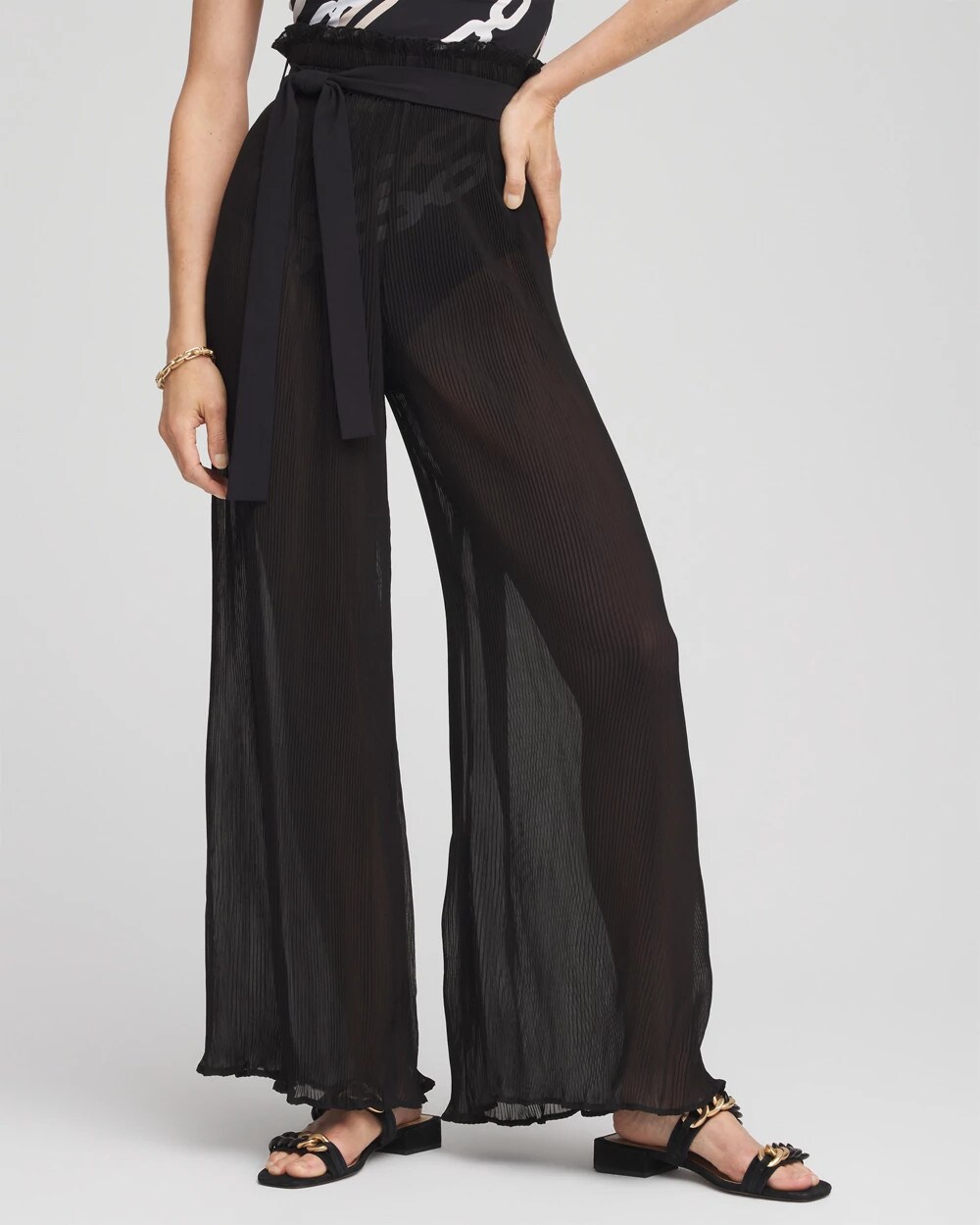 Gottex Pleated Cover Up Pants | Chico's