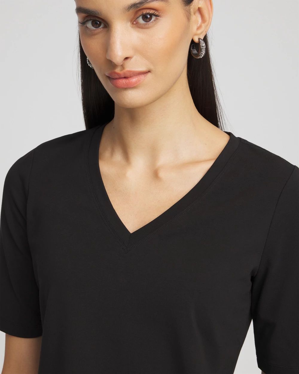 Elbow-Sleeve Perfect Tee | Chico's
